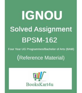 Ignou BSc Maths Solved Assignments 2025 | Bookskart4u